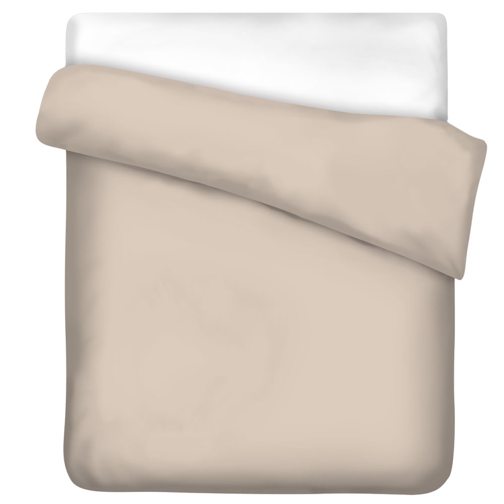 Edredones DECO HOME Pre-Washed Beige Queen - Oechsle