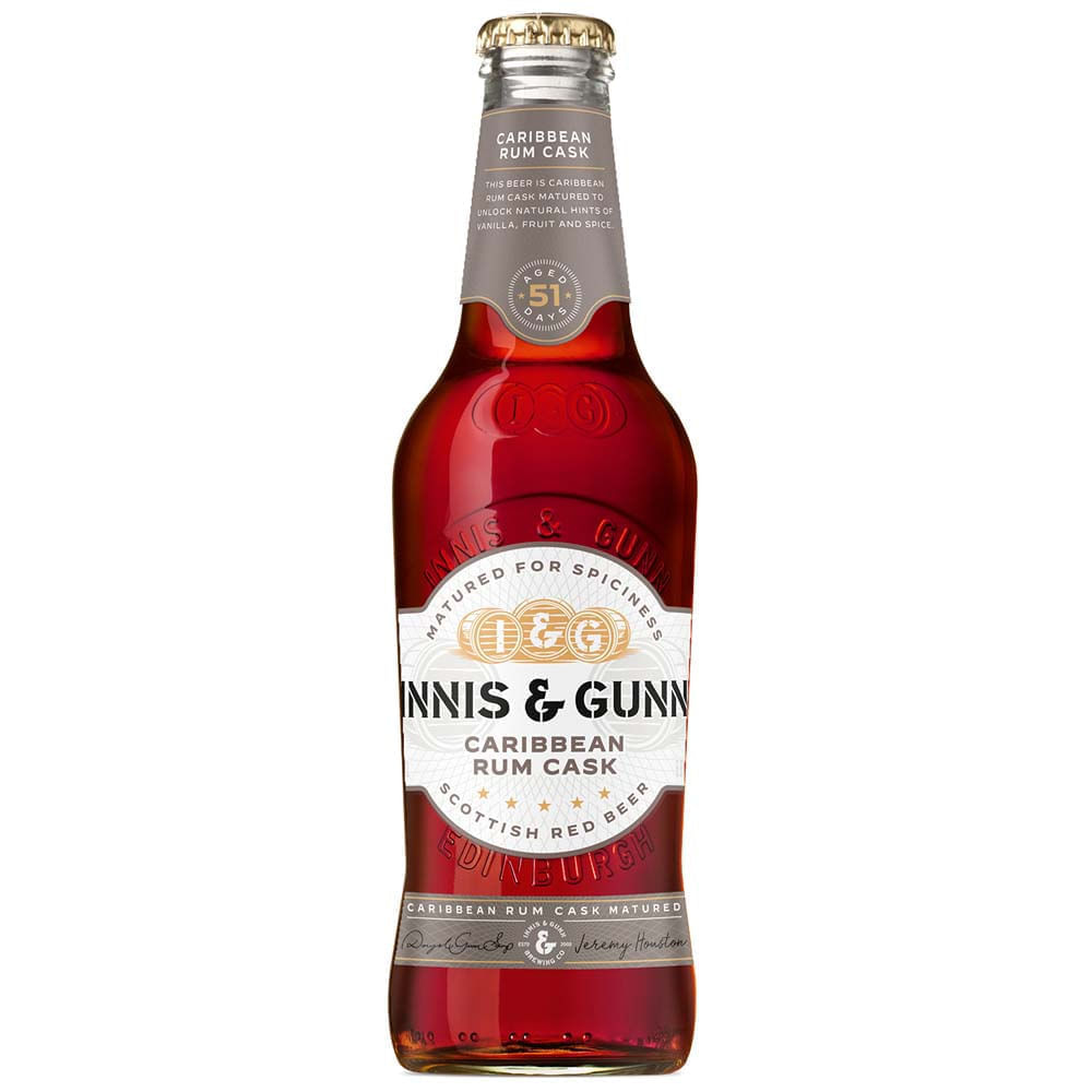 Cerveza INNIS & GUNN Caribbeam Run Cask Botella 330ml - Oechsle