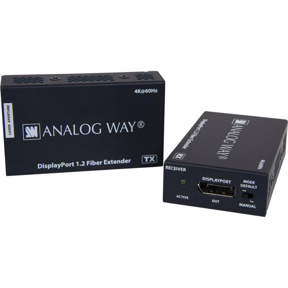 Extensor de Fibra Multi-Modal Analog Way DisplayPort 1.2 - Oechsle