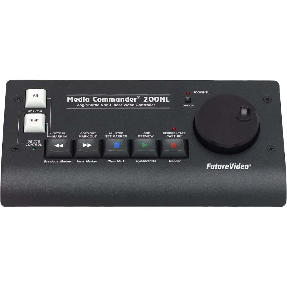 Controlador Jog/Shuttle Multi-protocolo FutureVideo Media Commander MC ...