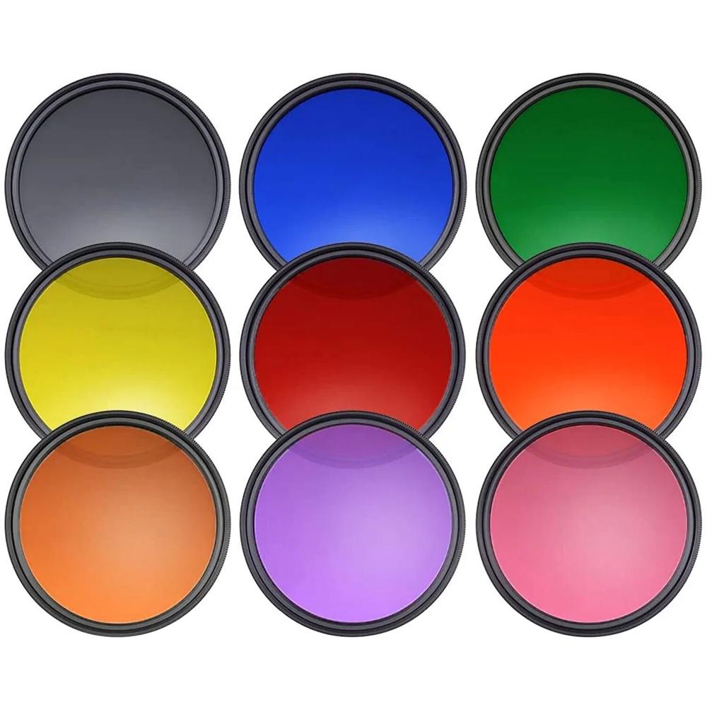 Neewer 58mm Full Color Lens Filter Kit (9-Pack) | Oechsle - Oechsle