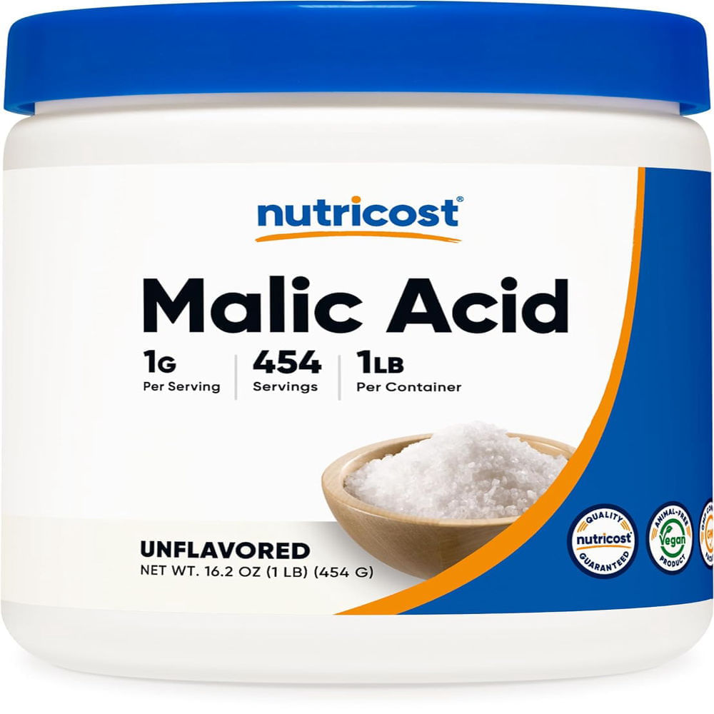Nutricost Ácido málico en polvo Malic Acid - Oechsle