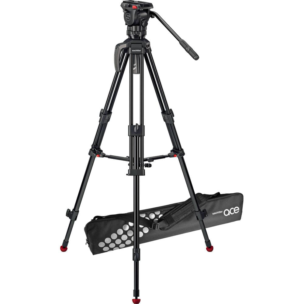 Sistema de Trípode de Aluminio Sachtler 75/2 Mark II con Cabezal Ace M ...