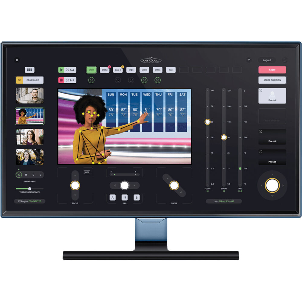 Software Polymotion MHC: Control de Cabezas Pan/Tilt, Operador Único ...