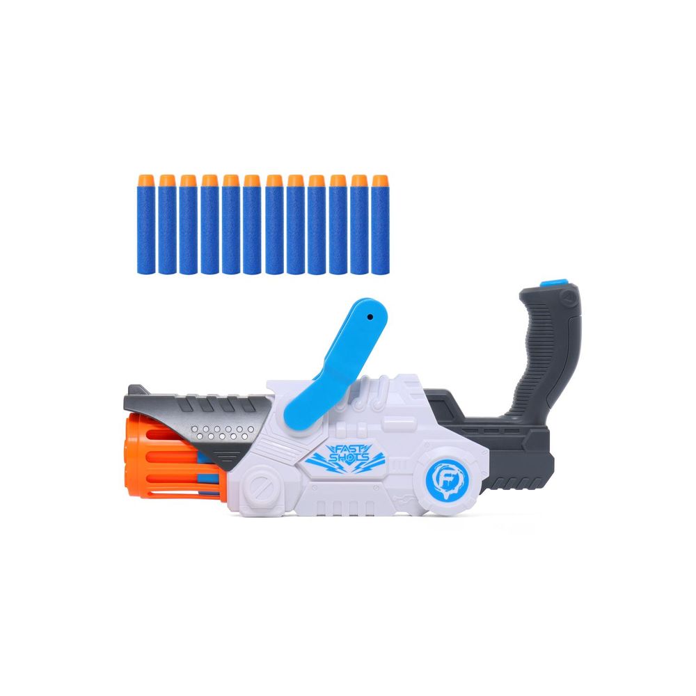 Set Lanzador Fast Shots 12 Dardos Foam | Oechsle.pe - Oechsle