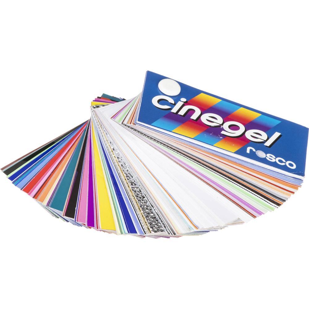 Swatchbook de Geles Rosco Cinegel 1.25 x 3.25" - Oechsle