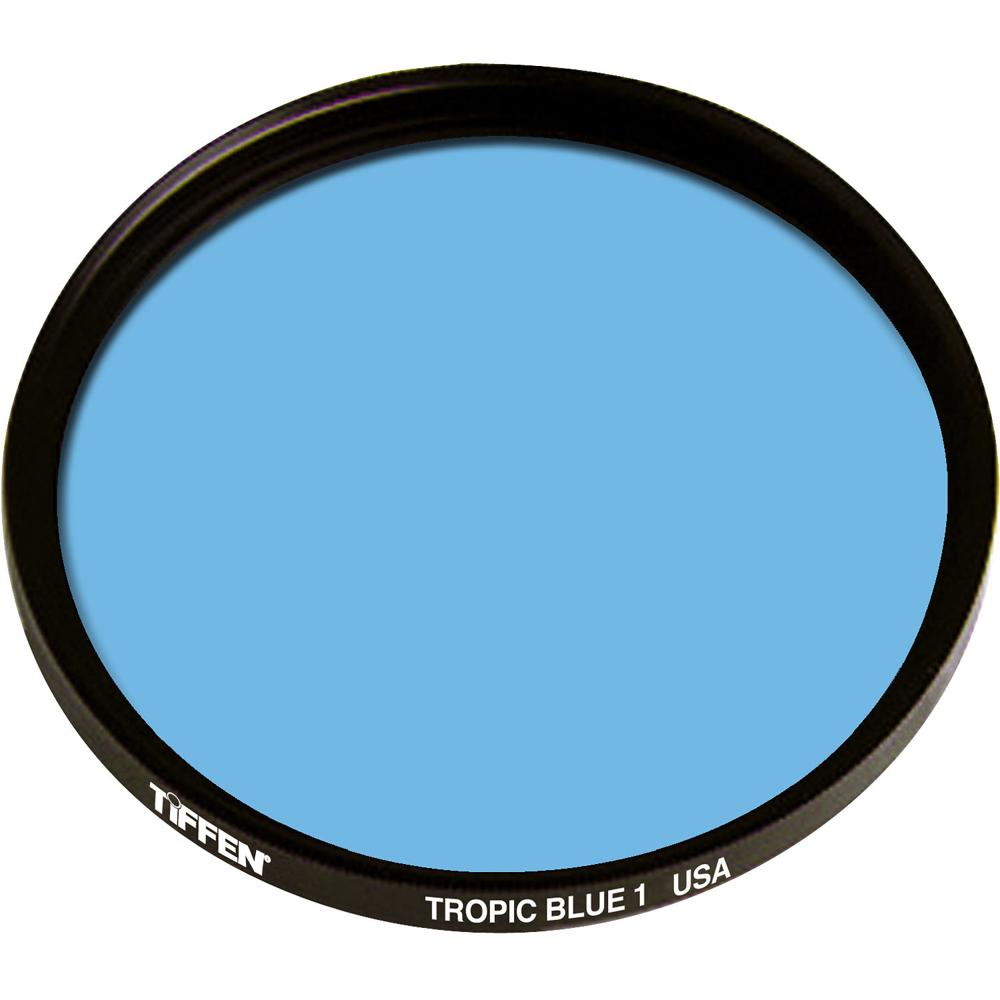 Tiffen 4.5" Round 1 Tropic Blue Solid Color Filter - Oechsle