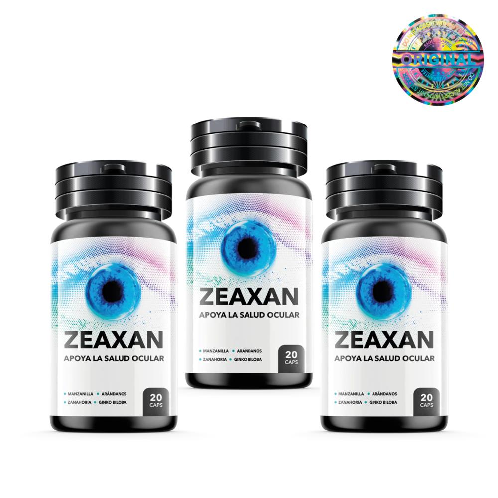 Zeaxan 20 Cápsulas 3 Frascos - Oechsle