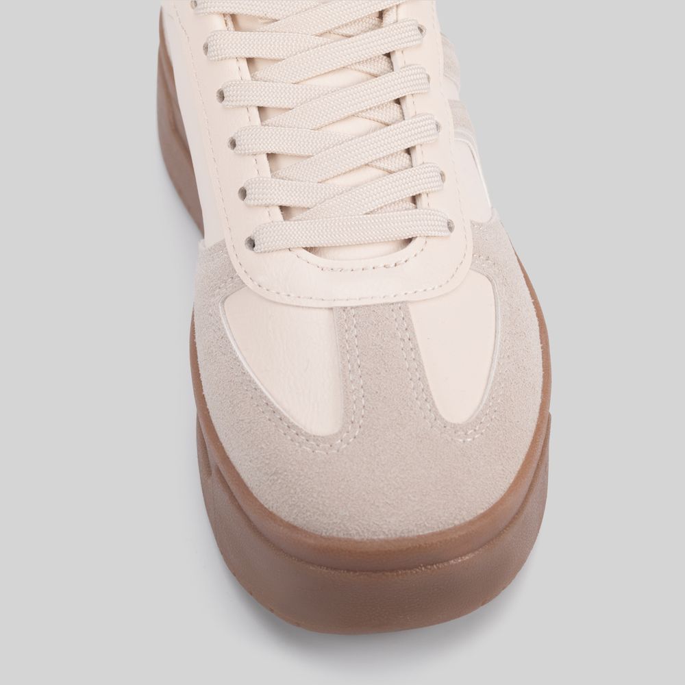 Zapatillas Urbanas Malabar Mujer Angoma Crema | Oechsle - Oechsle