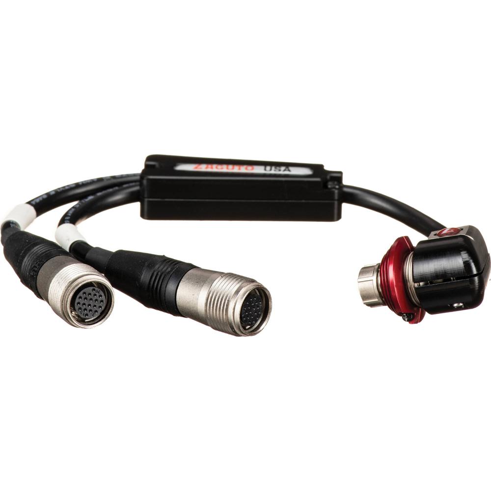 Zacuto Control de Zoom y Enfoque con Cable para Lente Canon 18-80mm (9 ...