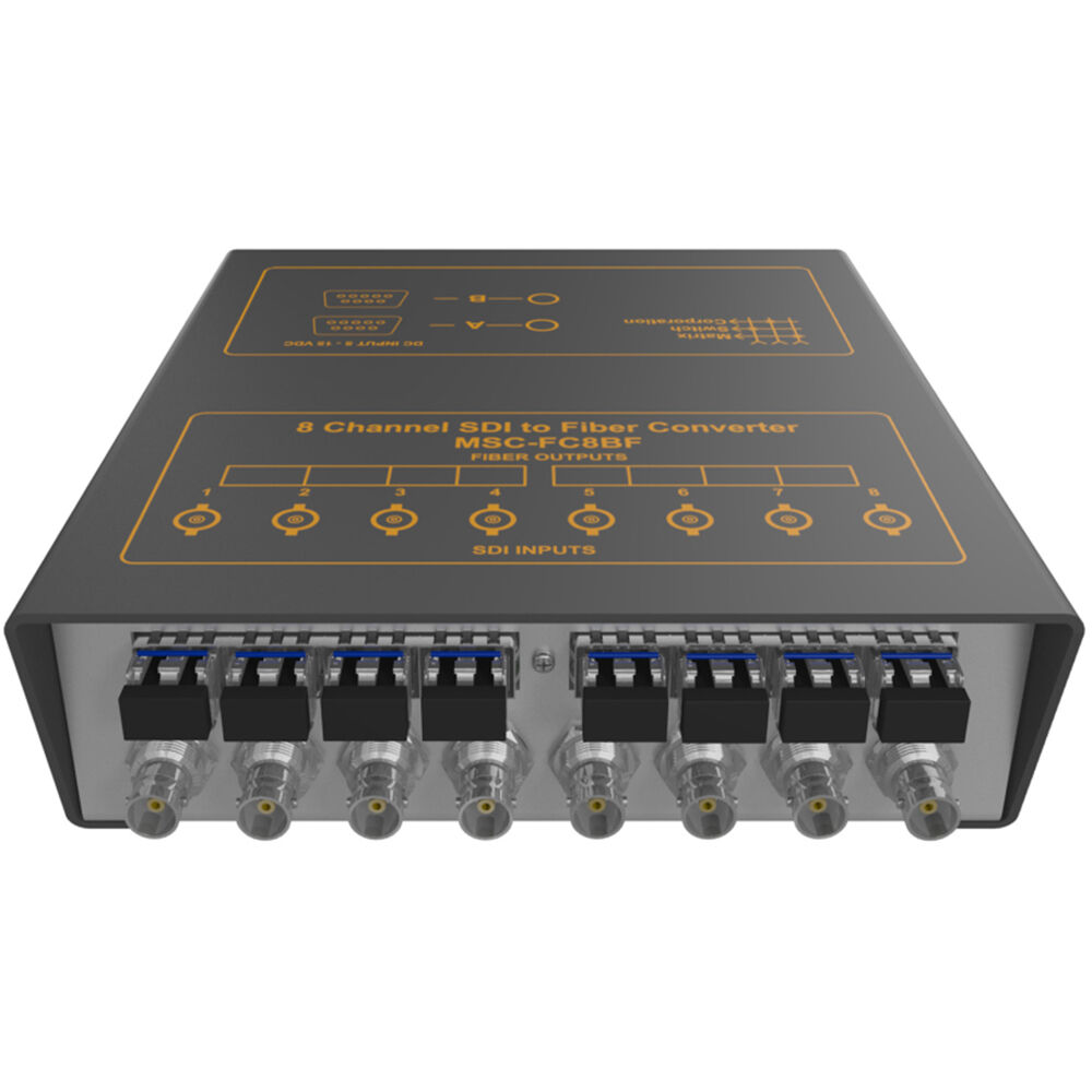 Amplificador de Distribución Reclocking Matrix Switch MSC-FC8FB-8 8x8 ...