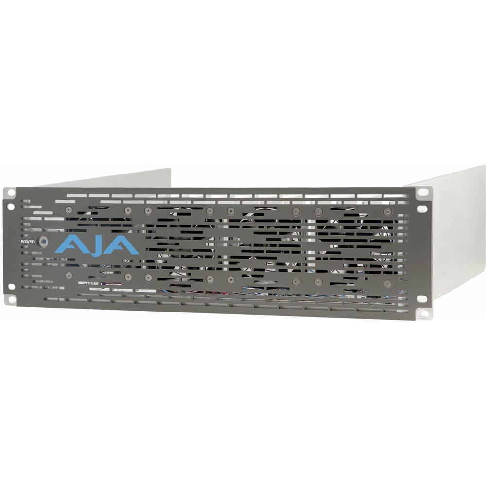 AJA DRM2 Mini-Converter Rackmount Frame con Ventilación Activa para 12 Mini-Converters (3 RU ...