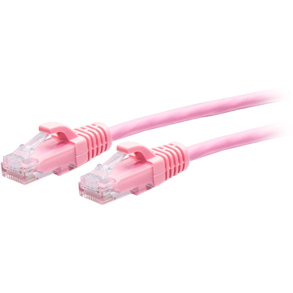 Cable de Red Ethernet Slim C2G Cat6a Snagless U/FTP de 7' (Rosa ...