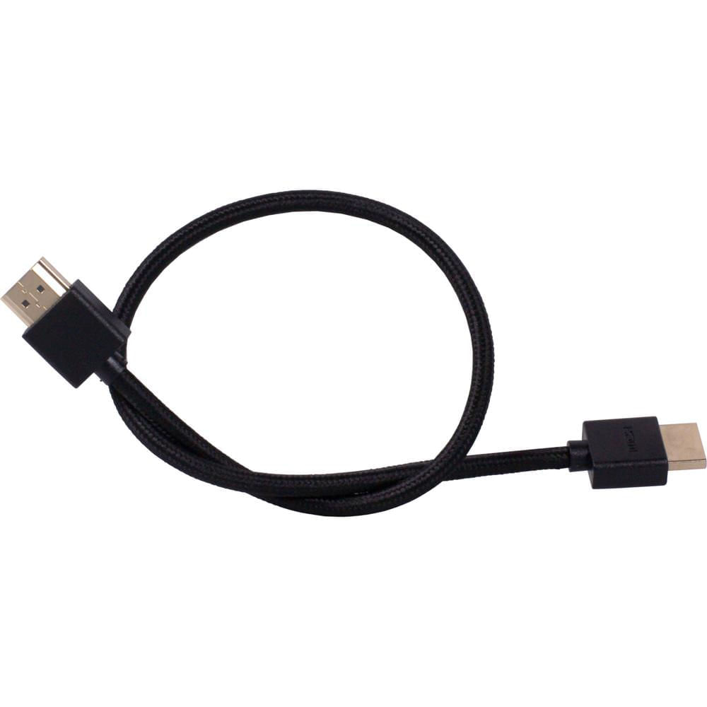 CABLE HDMI BLACKHAWK Delgado Trenzado de Alta Velocidad (16", Negro ...
