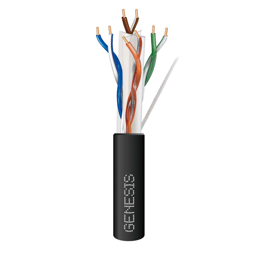 Cable Honeywell Genesis Cat 6 de Ent burial (Reel de 500', Negro ...