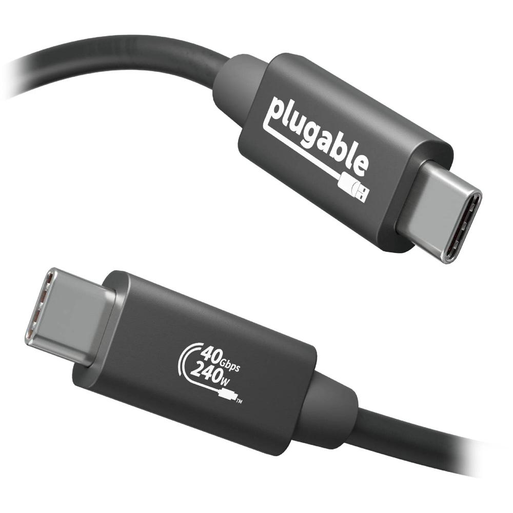 Cable Plugable USB4 USB-C Masculino EPR (3.3') - Conectores USB-C ...