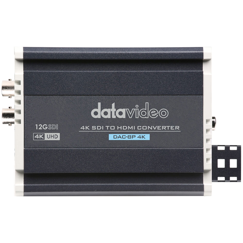 Convertidor Datavideo 4K SDI a HDMI - 12G-SDI Entrada, Salida HDMI ...