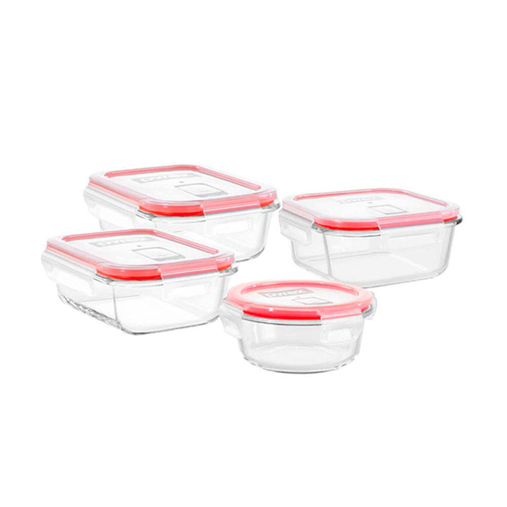 Set Pyrex Easy vent X4 Taper 2 650ml+800ml+ 900ml R 300199 - Oechsle