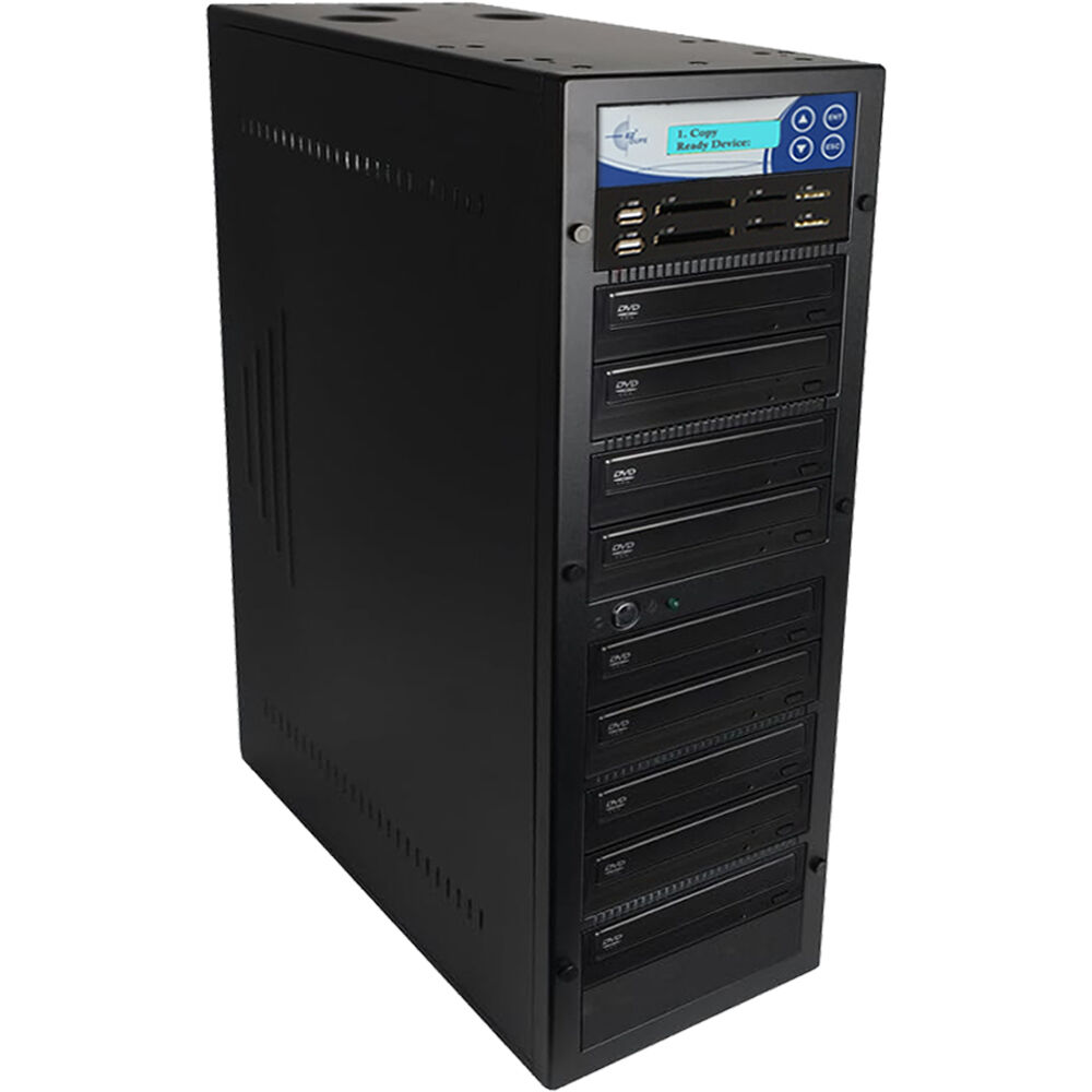 EZ Dupe Duplicador de Medios Flash 8-Copias - DVD/CD a Flash/Disco ...