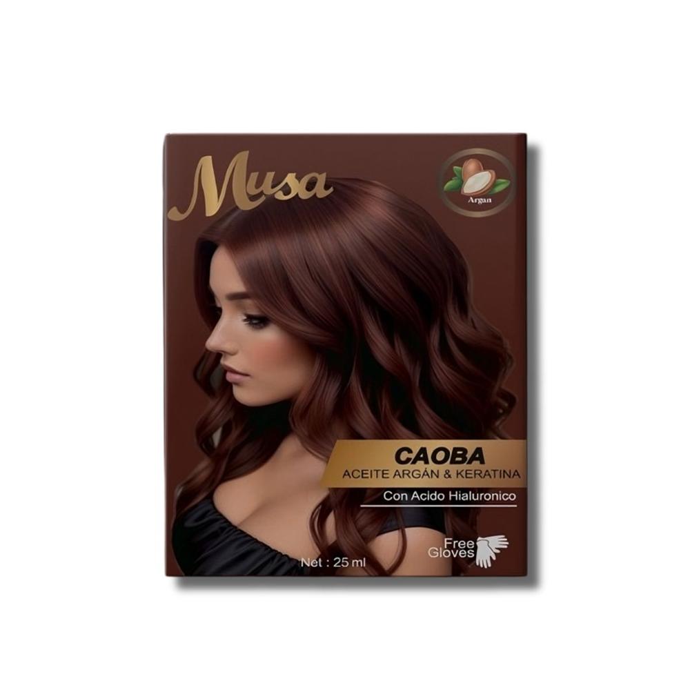 Shampoo Hair Color Musa Tinte Caoba 25mlx10 - Oechsle