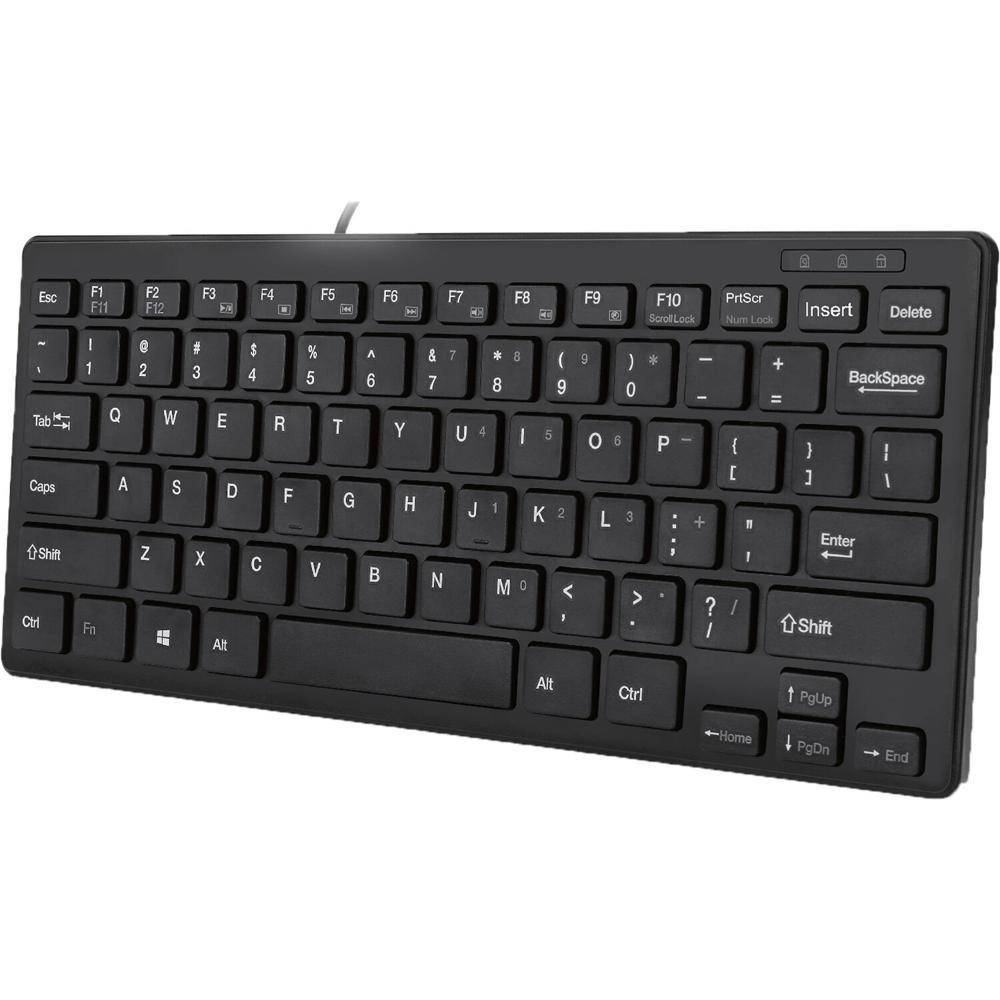 Teclado Adesso SlimTouch Mini Conexión USB-A (Negro) - Diseño Compacto ...