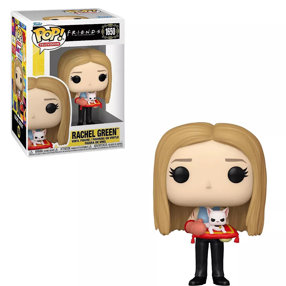 Funko Pop Friends - Rachel Green with Cat #1650 - Oechsle