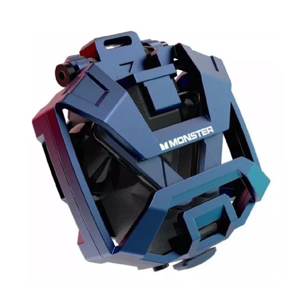 Audífonos Bluetooth Gaming Monster XKT09 Azul Metal - Oechsle