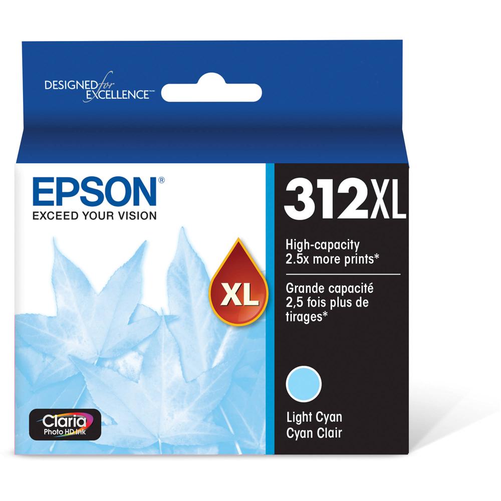 Cartucho de Tinta Epson T312XL Light Cyan Claria Photo HD con ...