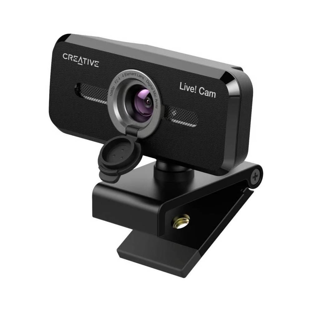 Cámara Creative Live Cam Sync V2 Fhd 1080p Negro - Oechsle