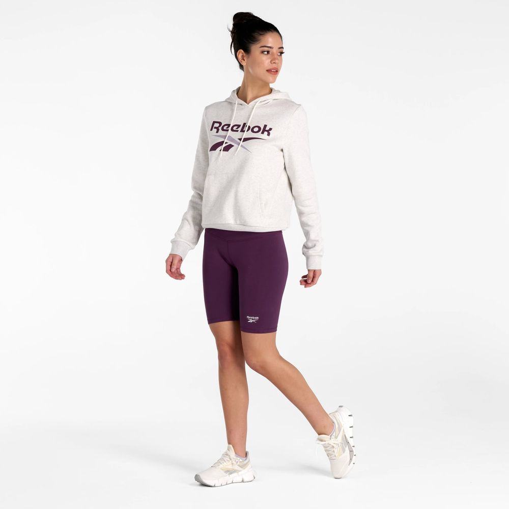 Polera Deportiva Reebok Mujer Id Big Logo Fle Hd 100206424 Blanco ...