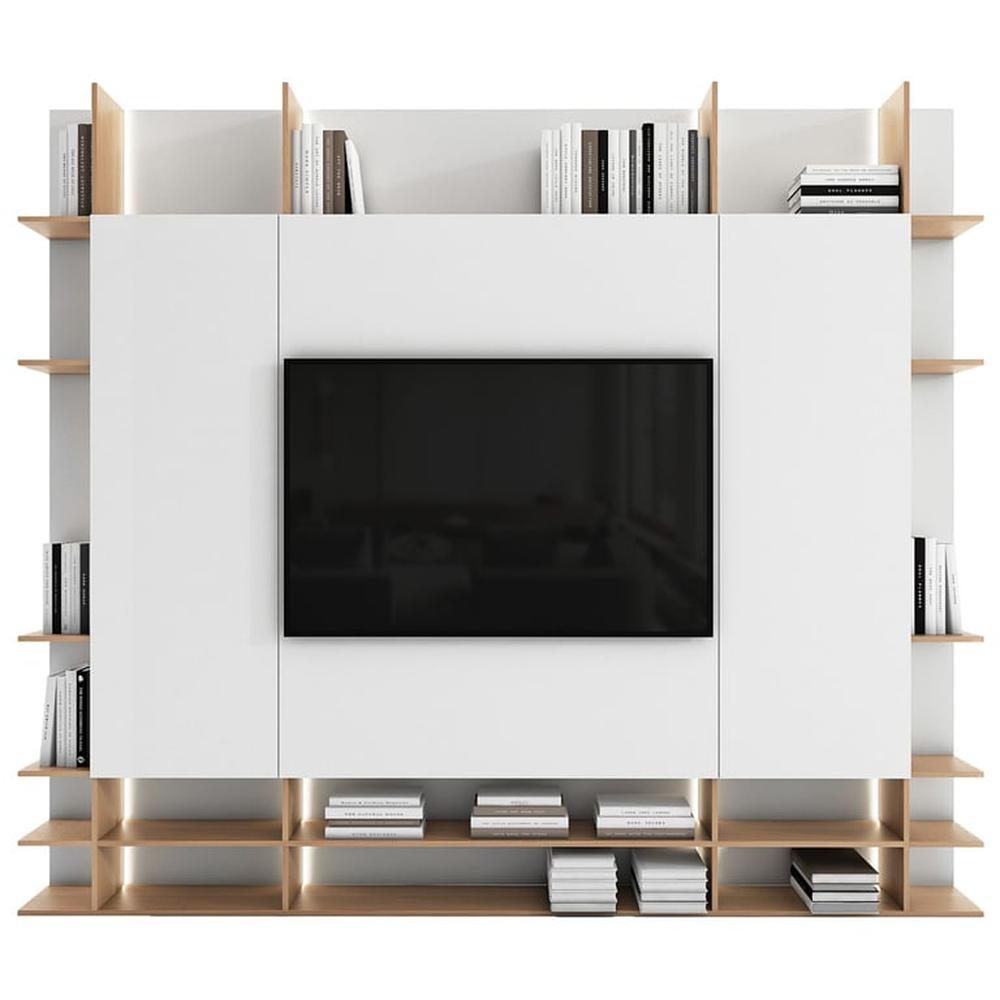 Centro de Entretenimiento Tharmi - Blanco - Oechsle