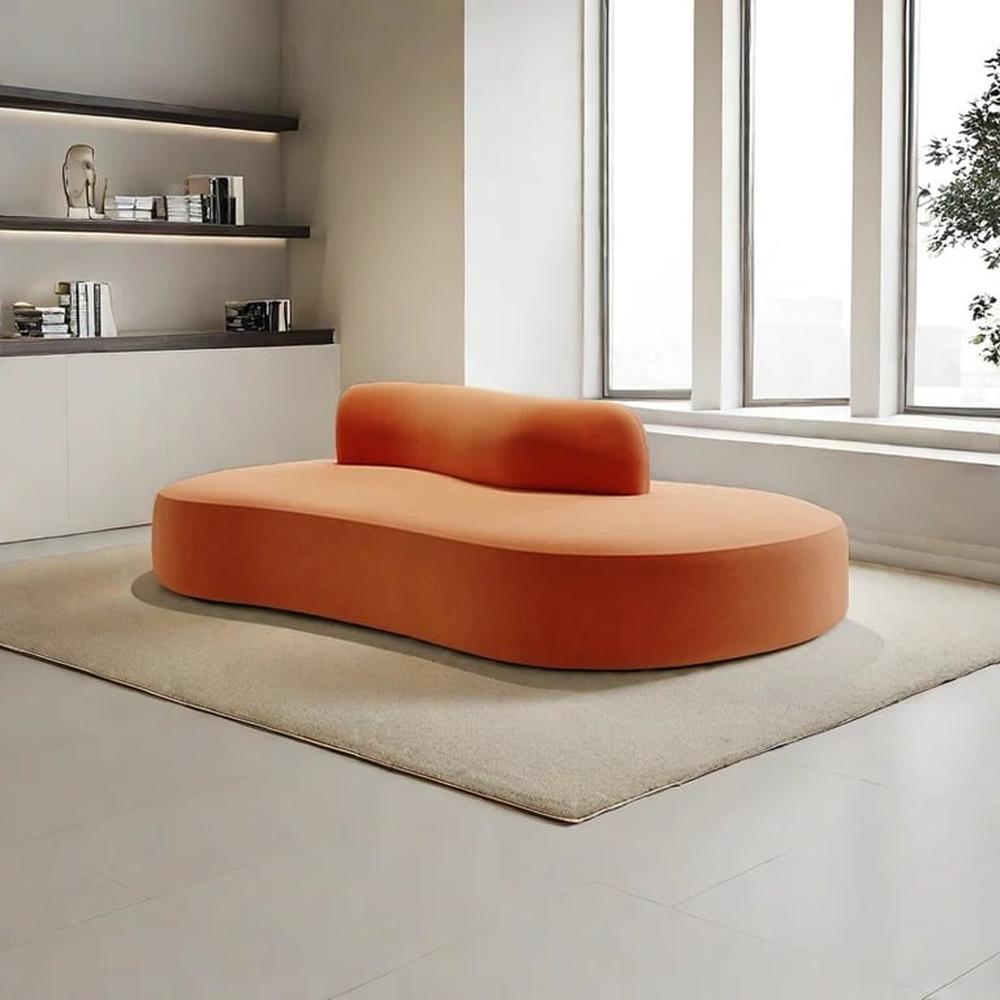 Sofá Gabo Curvo - Naranja - Oechsle