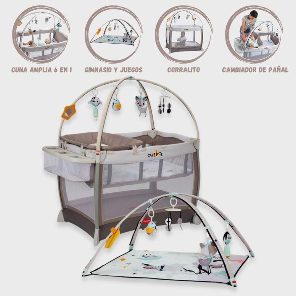 Cuna Corral para Bebés HERE I GROW Gray - Oechsle