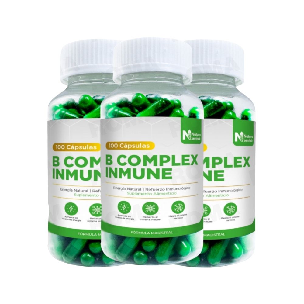 PACK 3 B COMPLEX INMUNE ZENLAB - Oechsle