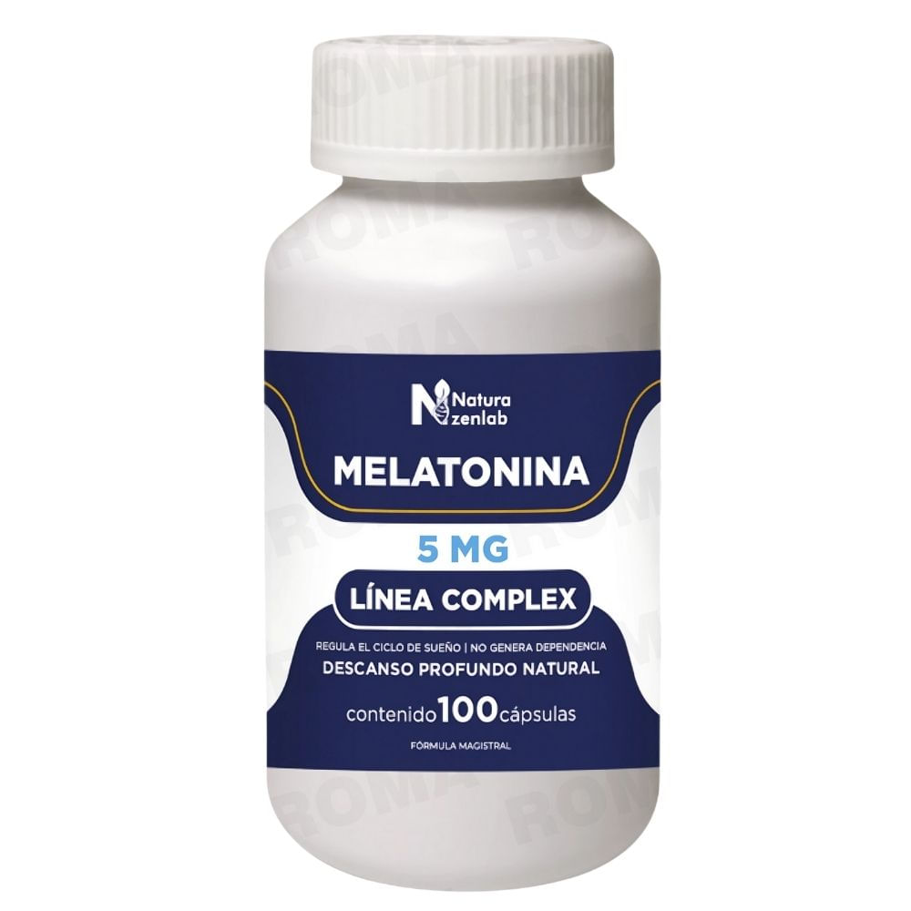 MELATONINA COMPLEX 5MG ZENLAB - Oechsle