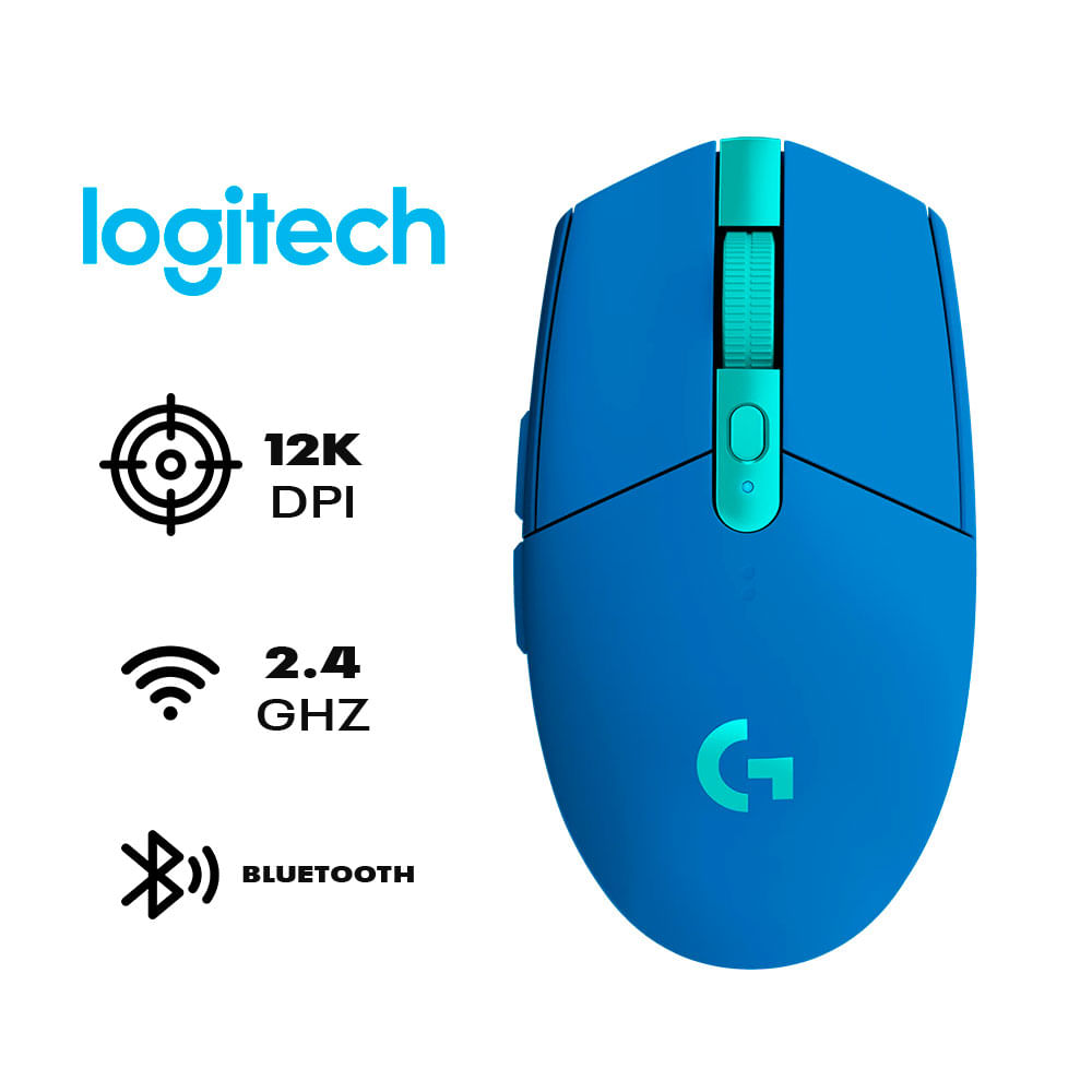 Mouse Inalámbrico Logitech G305 Ligthspeed-Azul - Oechsle