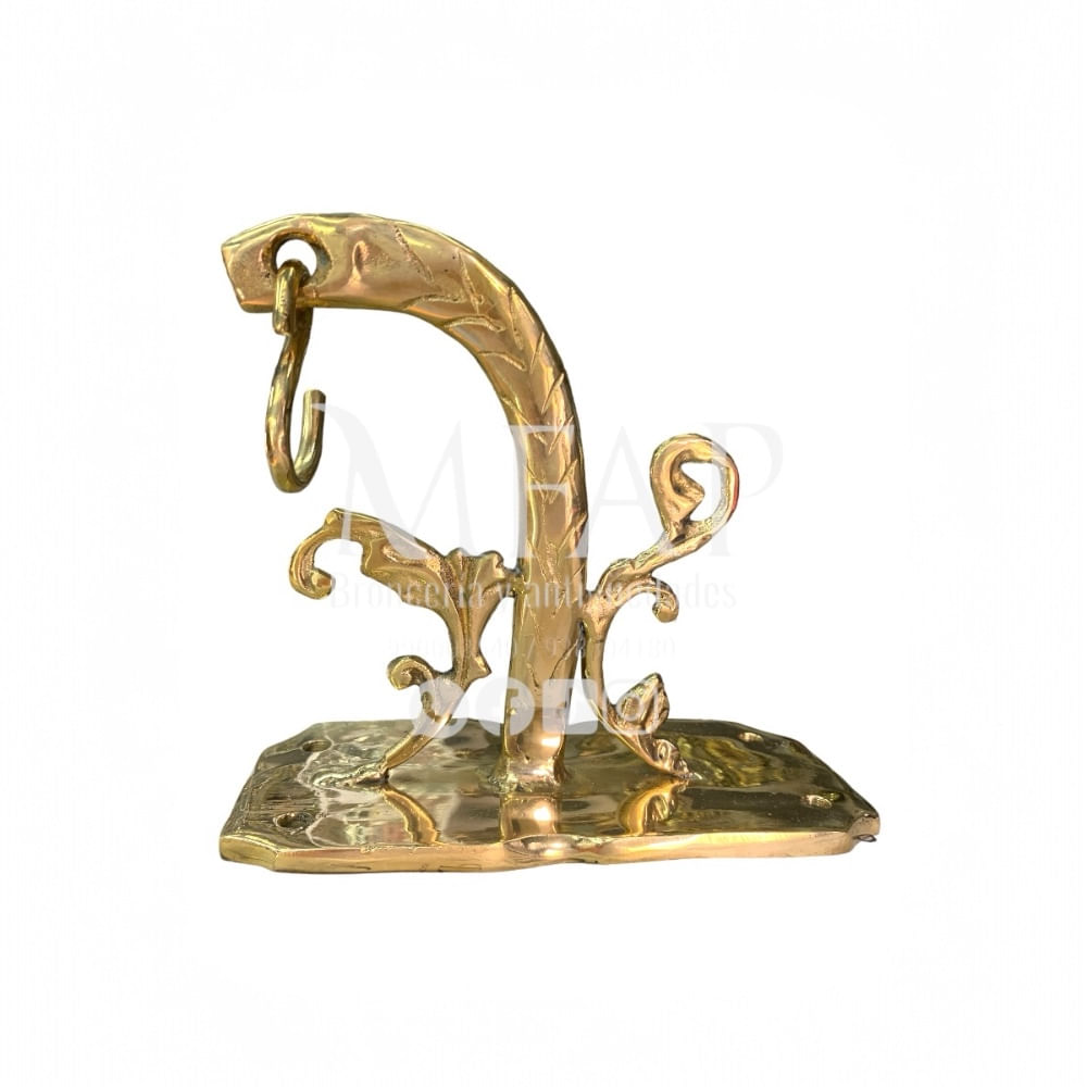 Colgador Grande en Bronce Fundido+MFAP Bronceria y Antiguedades+18 cm ...