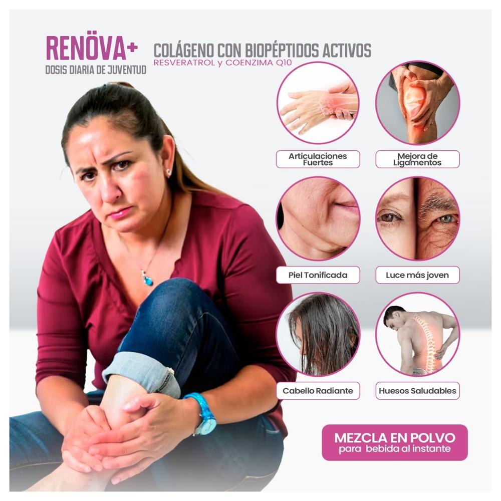 Colágeno Renova Plus con biopéptidos activos pote de 315 gr| Oechsle.pe ...