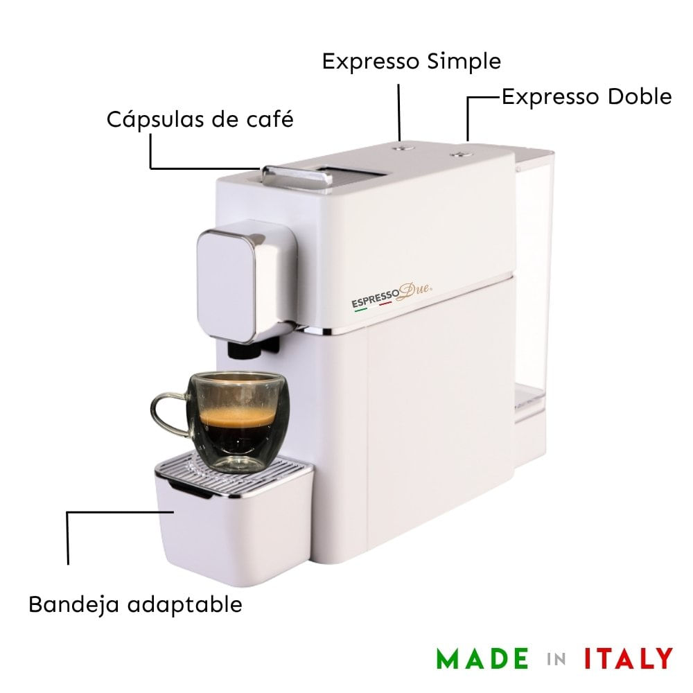 Cafetera Italiana de Expresso Due LINDA - Oechsle