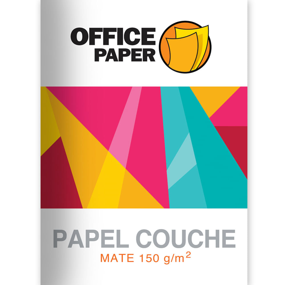Papel Couche Office Paper Mate 150g por 25 Hojas A4 - Oechsle