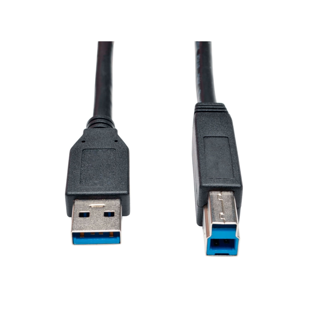 Cable Usb 3.0 Superspeed A-B Negro De 1.83 M - Conexión Rápida Y Eficiente Para Dispositivos ...