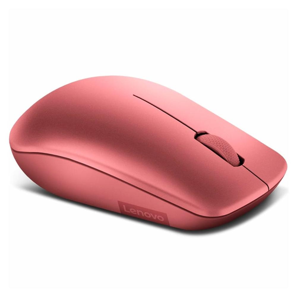 Mouse Lenovo 530 Inalambrico Sensor Optico 1200 DPI Color Rojo Cereza ...