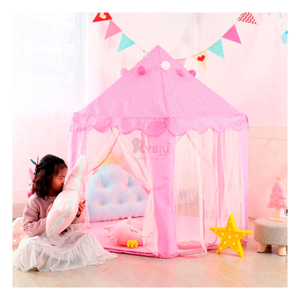 Carpa Linda Campo para Niña con Diseño en Color Rosado| Oechsle.pe ...