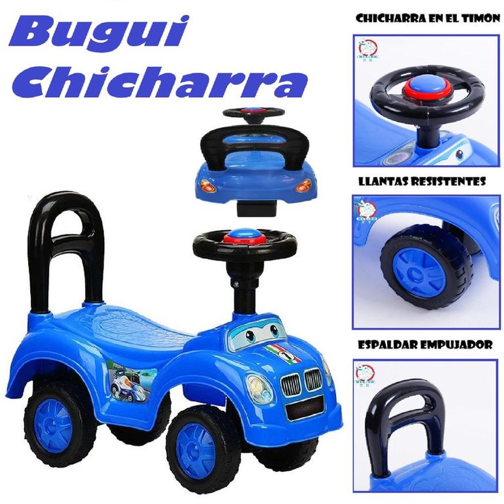 Bugui Empujador sonido en Chicharra -Azul - Oechsle