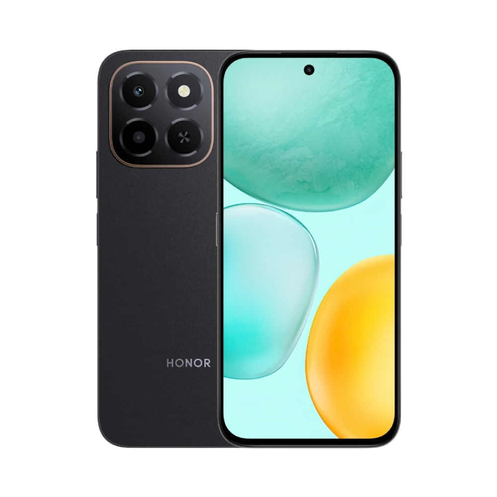 Celular HONOR X6C 6GB+256GB Cámara 50MP + Batería 5300mAh Midnight Black - Negro medianoche ...