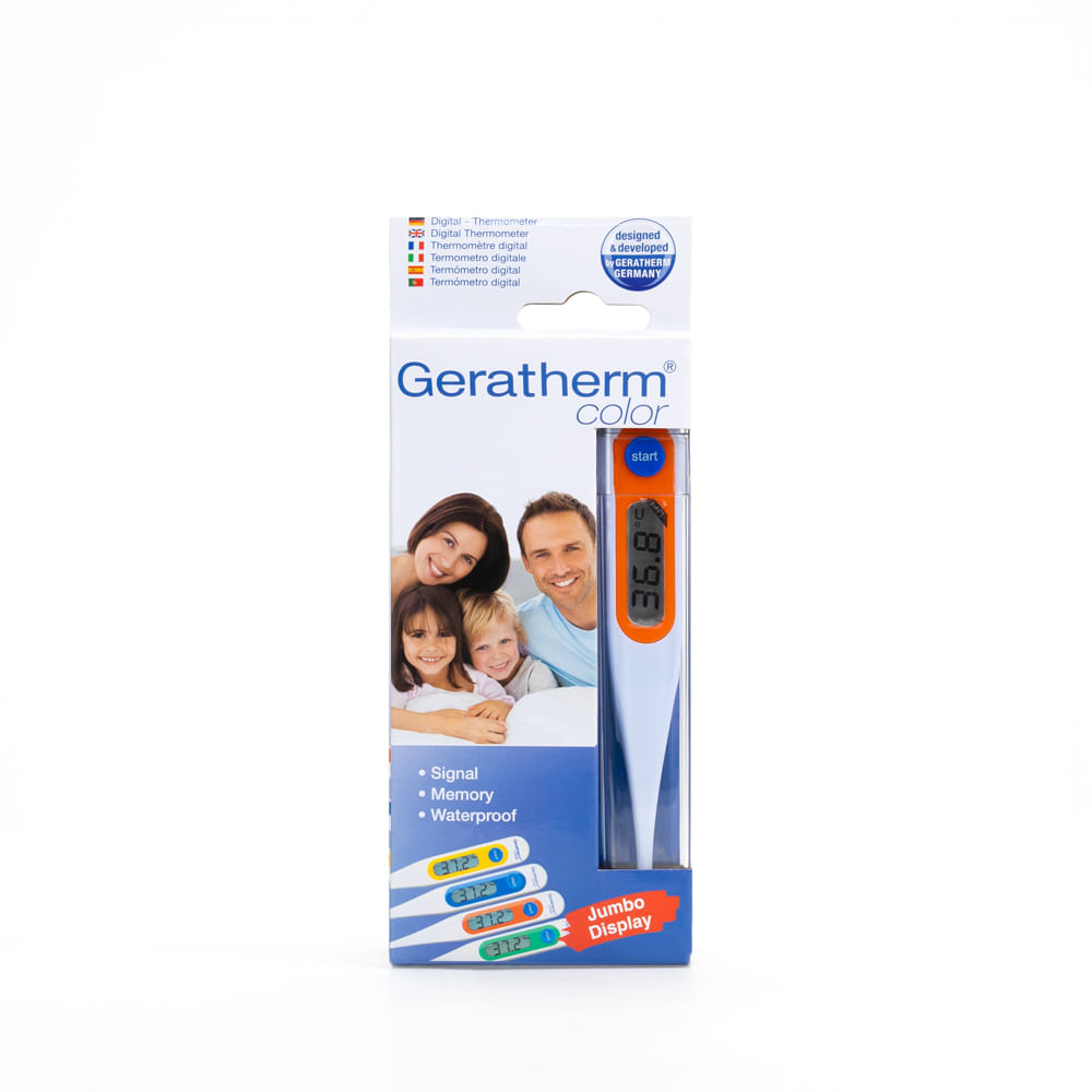 Termómetro Digital GERATHERM GT-131 Naranja - Oechsle