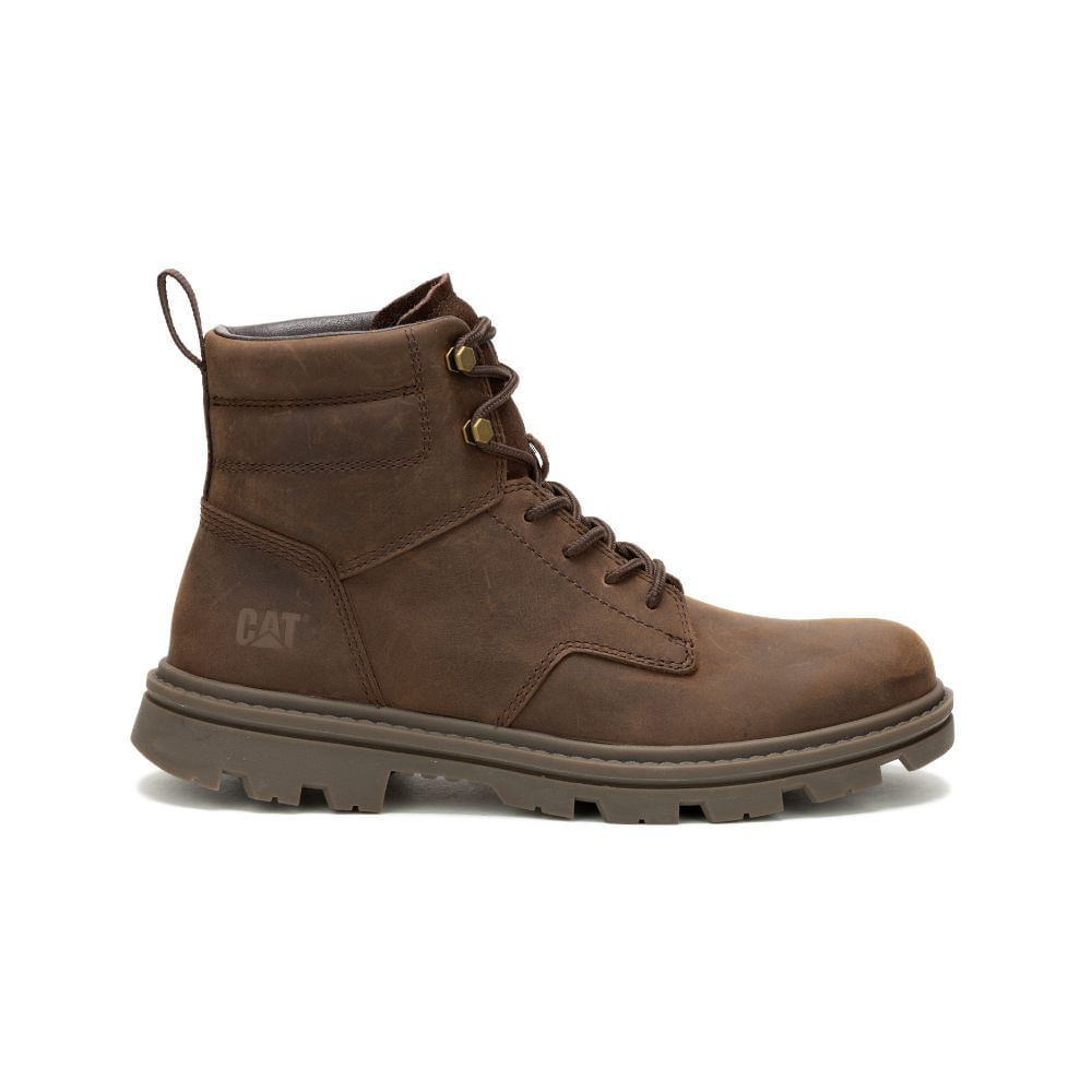 Botas Cat Hombre Practitioner Mid P725843 Marron | Oechsle - Oechsle