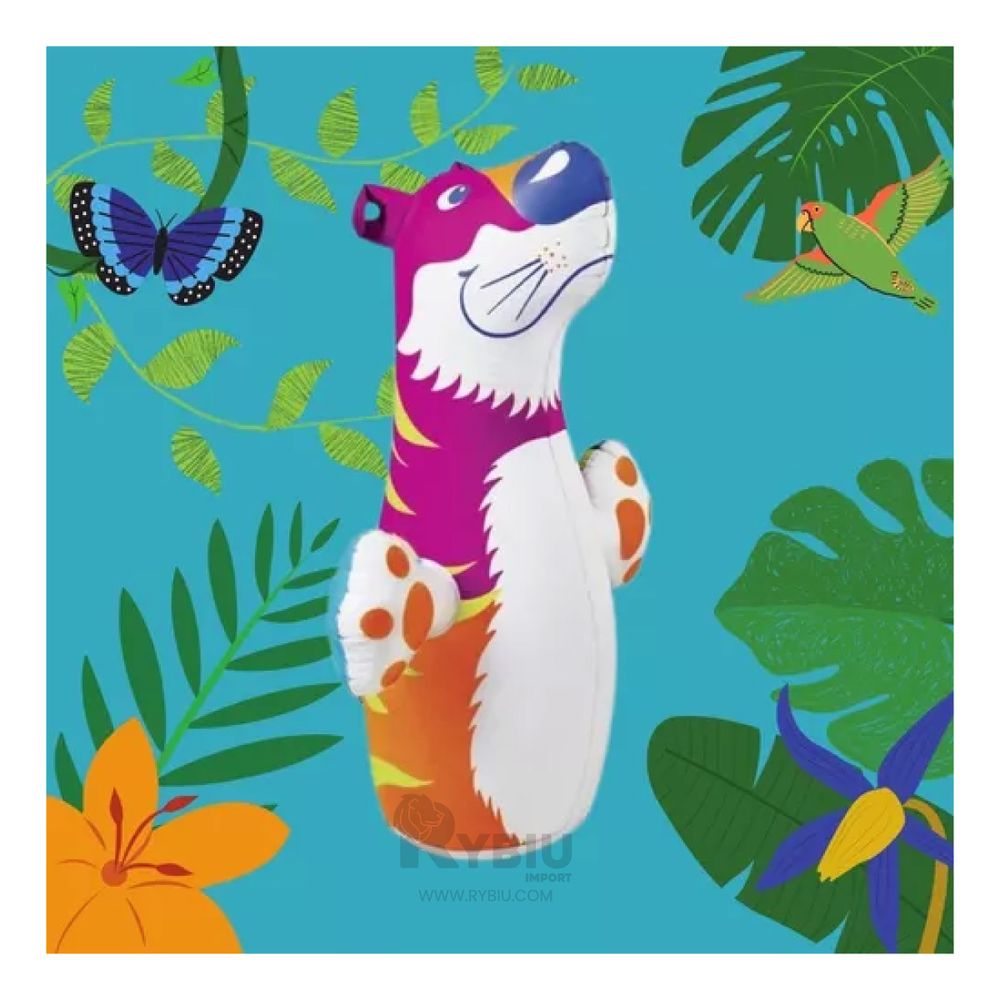 Porfiado Divertido Inflable en Diseño Tigre| Oechsle.pe - Oechsle