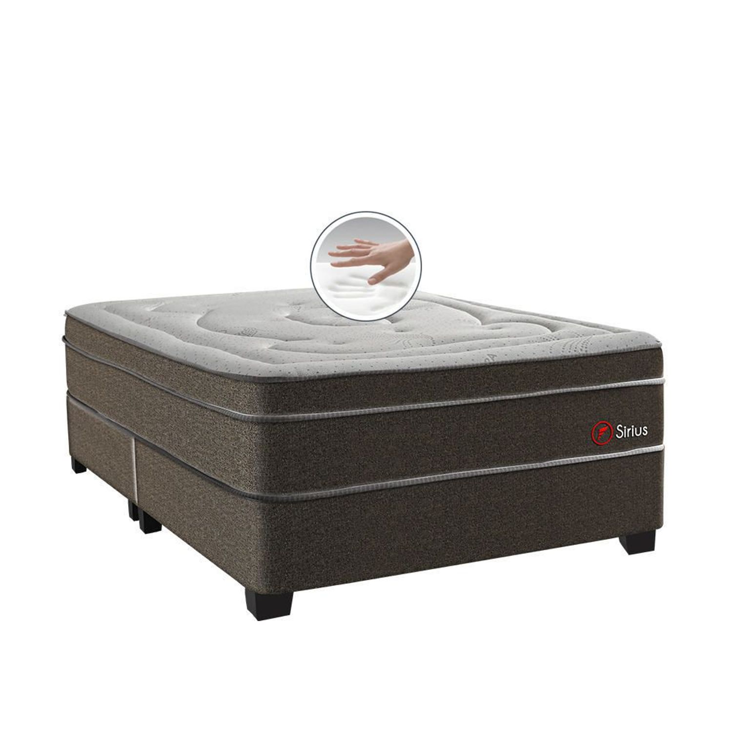 Cama Americana Forli Sirius Queen | Oechsle.pe - Oechsle