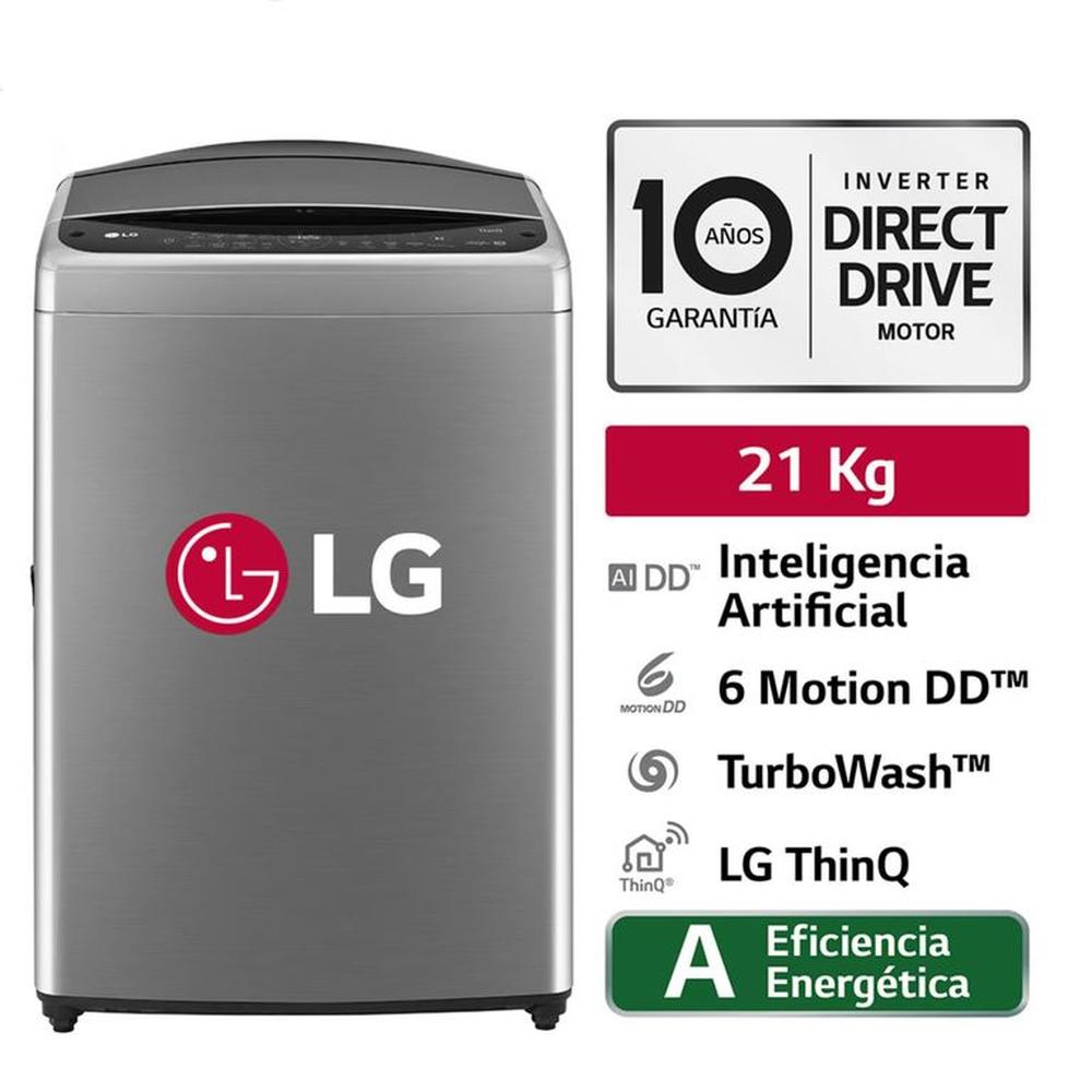 LAVADORA LG WT21VV6 21KG AI DD CARGA SUPERIOR| Oechsle - Oechsle